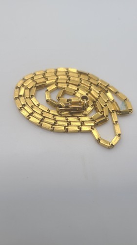 Authentic HEAVY Thai Baht Necklace Chain 23k Solid 24"Gold 44.3 GRAMS ...