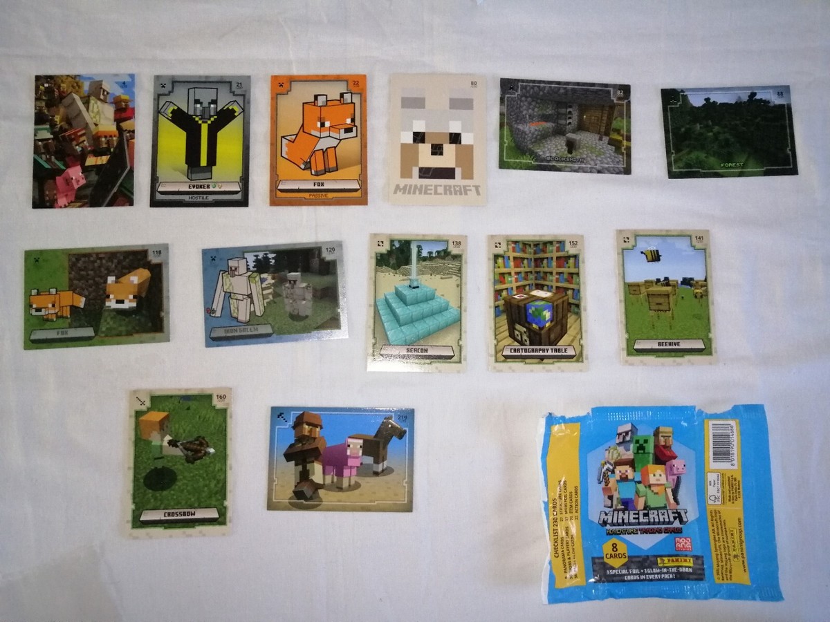 Minecraft Trading Cards Like For Part 9 #conk #joll #minecraftmovie