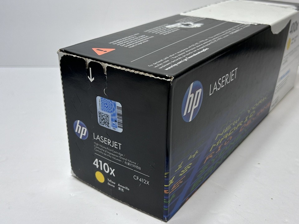 HP CF412X 410X High Yield Yellow Original Toner Cartridge 889296531654 ...