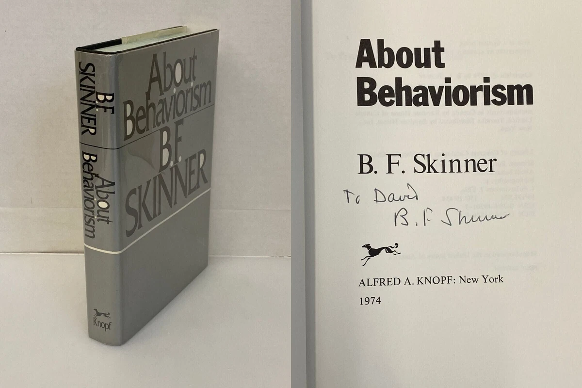 B F Skinner Books