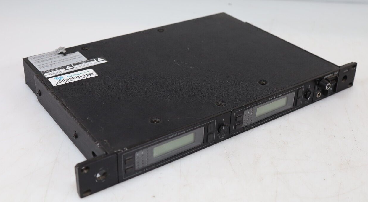Shure UHF U4d-j4 Dual Channel Wireless Microphone Receiver for sale ...