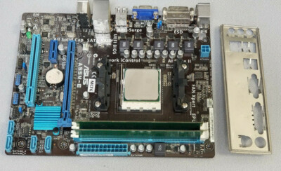 ASUS A55M FM2+ GAMING MOTHERBOARD, AMD Athon 760K 4X 3.8GHz CPU & 8GB # ...