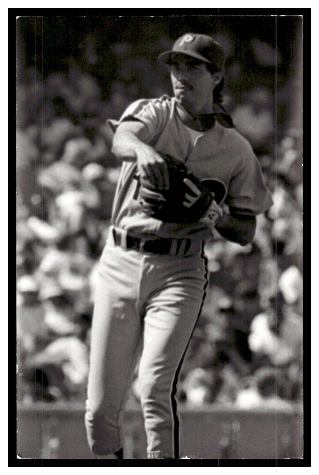 Tom Foley (1985) Philadelphia Phillies Vintage Baseball Postcard Rd1 | eBay