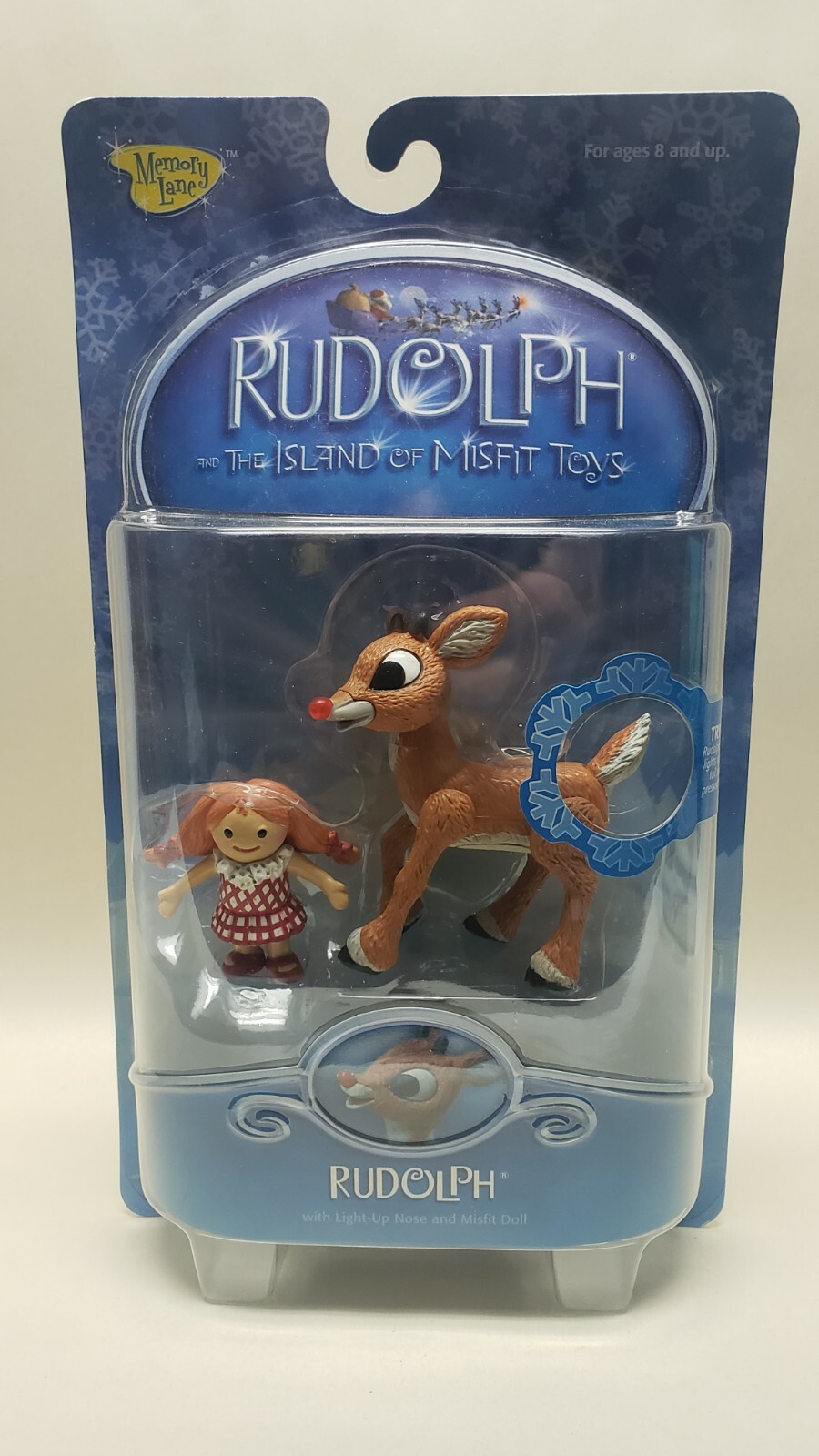 Memory Lane Rudolph & The Island of Misfit Toys Light Up Nose Rudolph ...