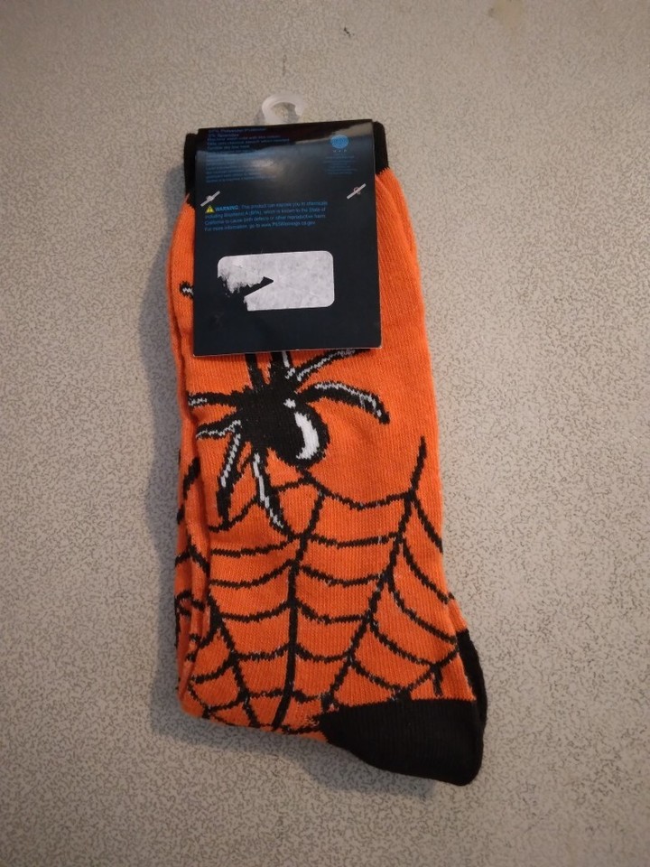 Spider and Web socks 270099 | eBay