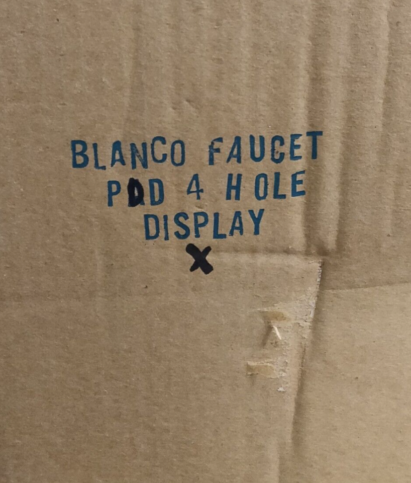 Blanco Faucet Pod 4 Hole Display NEW | eBay