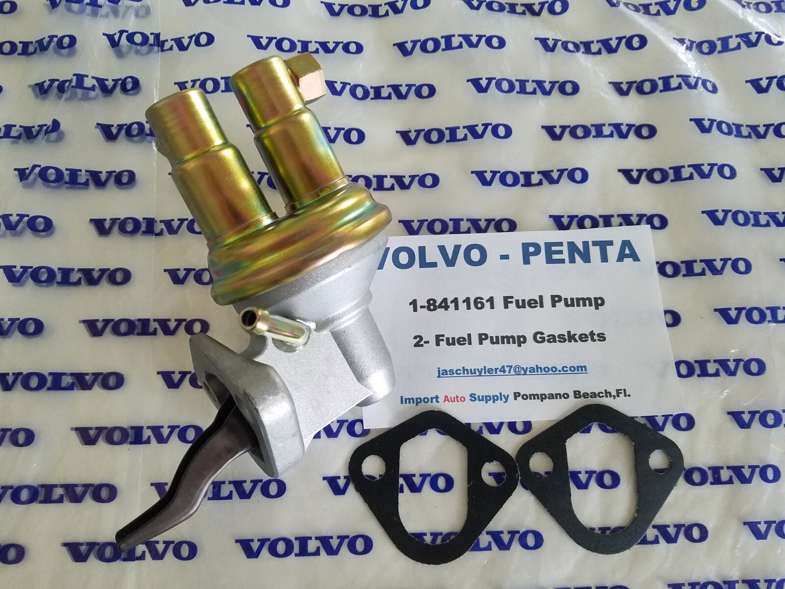 Volvo Penta AQ120 AQ125 - AQ131 - AQ140 - AQ145 - AQ151 - AQ171 Fuel ...
