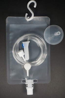 2x TANK IV -- 250ml Reusable Drip Acclimation Kit Aquarium (Feed Fry ...