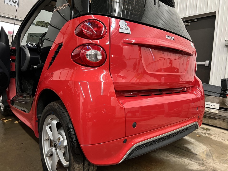 08-16 SMART FORTWO COUPE REAR TRUNK HATCH TAIL LIFT GATE RALLY RED ...