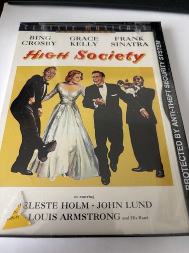 High Society 1956 DVD Brand New Frank Sinatra Grace Kelly Bing Crosby ...