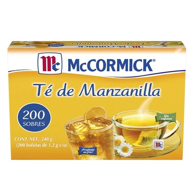 McCormick Chamomile Tea – 200 Tea Bags (8.47 oz) | eBay