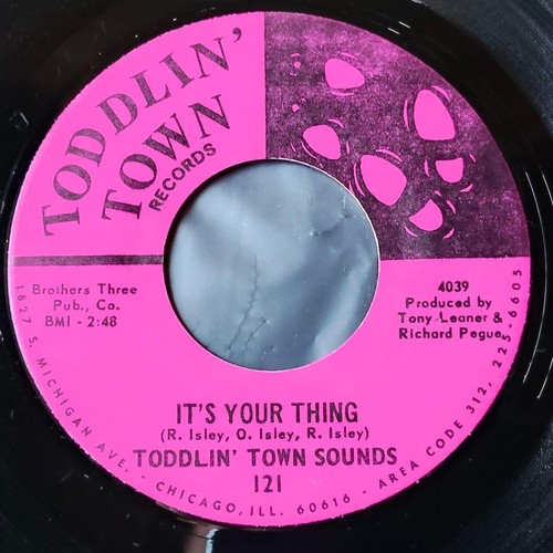 Toddlin' Town Records Funk Vinyl Record IT'S YOUR THING Japan Pressing ...