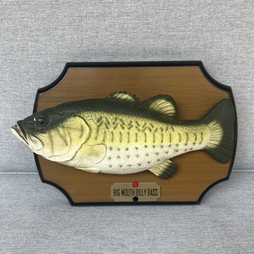 Vintage Gemmy 1999 Big Mouth Billy Bass Singing Fish Tested And Halfway ...
