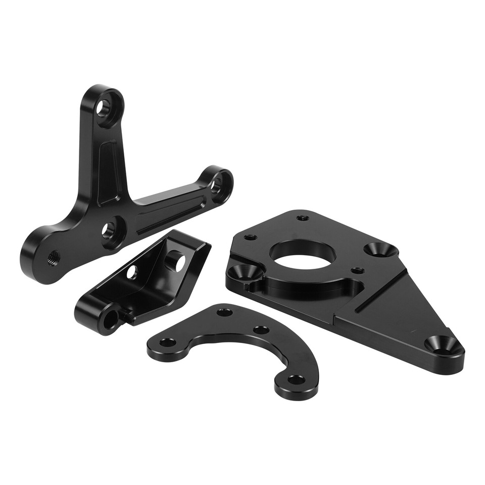 Driver Side Low Mount Alternator & Power Steering Relocation Bracket ...