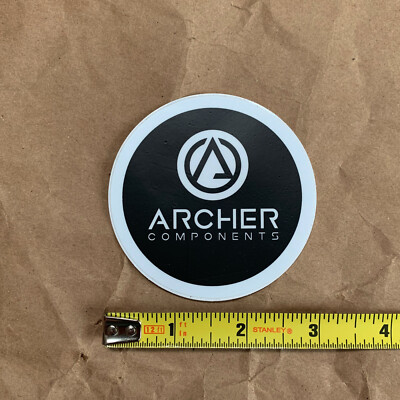 Archer Components sticker decal, genuine, original, 3", NEW | eBay