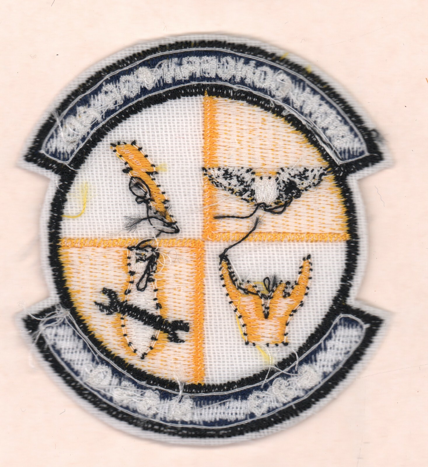 633rd MSSQ Mission Support Sq USAF Patch approx 3.25 in tall | eBay