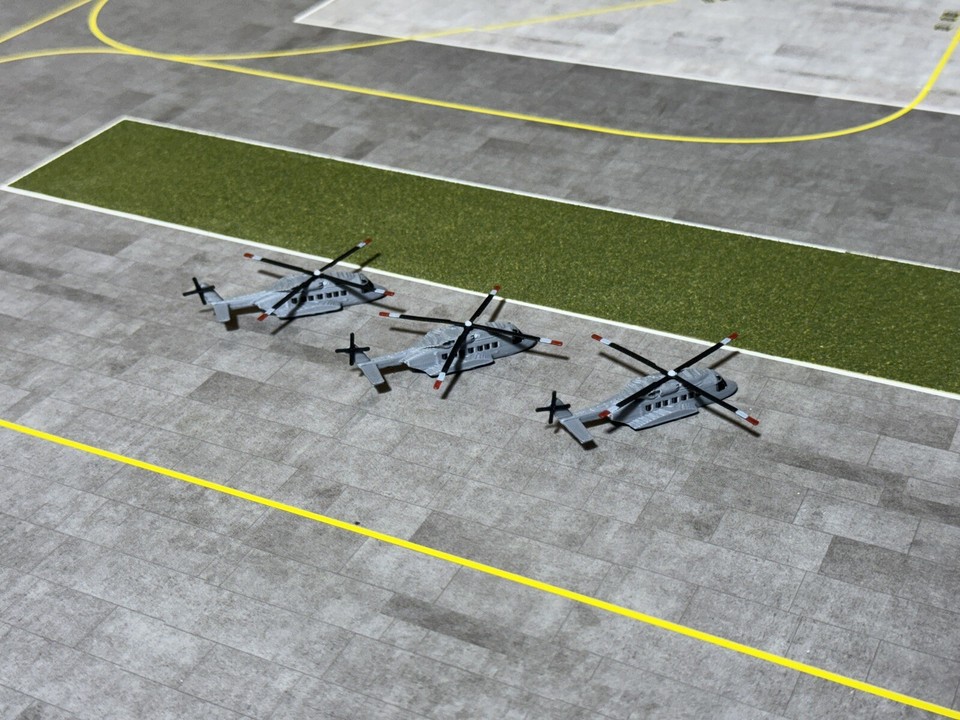 Jetset Models 1:400 scale MH-60R (3x Military Grey Livery) | eBay