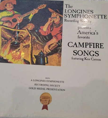 Longines Symphonette, Campfire Songs, Ken Carson, SYS- 5469 LP - Near ...