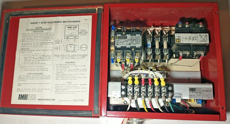 AMBITECH SHORT STOP ELECTRONIC MOTOR BRAKE SS-2G-5 | eBay