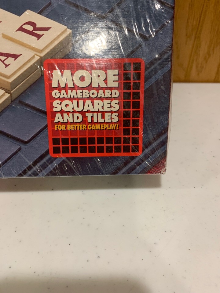 UpWords Board Game 1997 Scrabble 3D Word Stack MB Milton Bradley Sealed ...