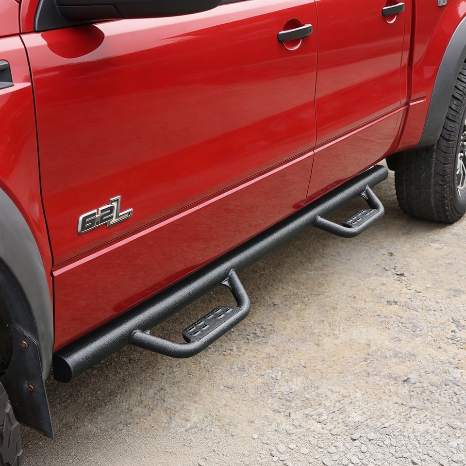 For 99-16 Ford F250 F350 F450 Superduty Crew Cab Running Boards Side ...