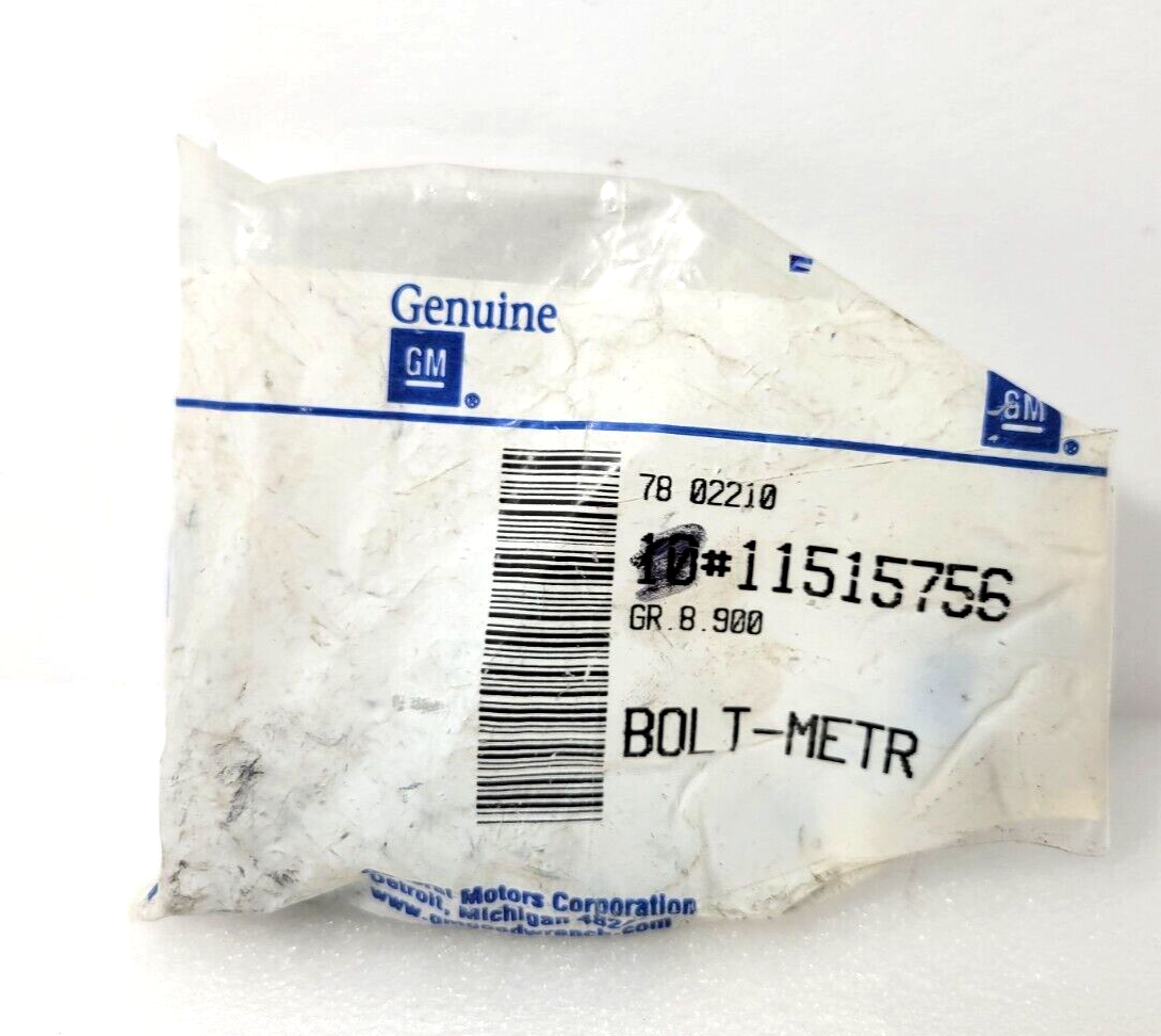 Genuine OEM GM 11515756 Bolt Impact Bar Oil-Pan Multi Purpose M8x1 ...