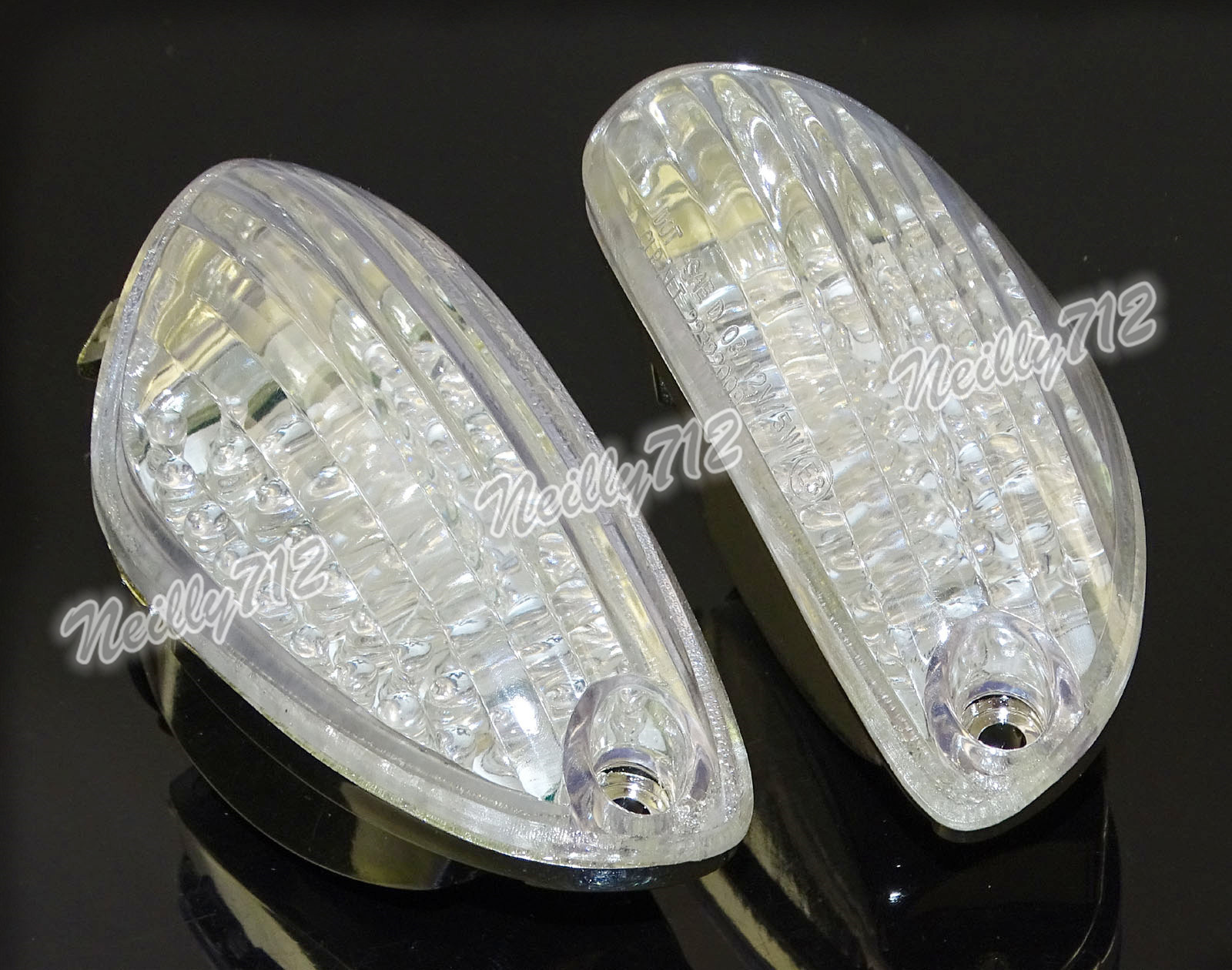 Led Front Turn Signal Indicator Light Clear Fit 2005-2008 SUZUKI GSXR ...