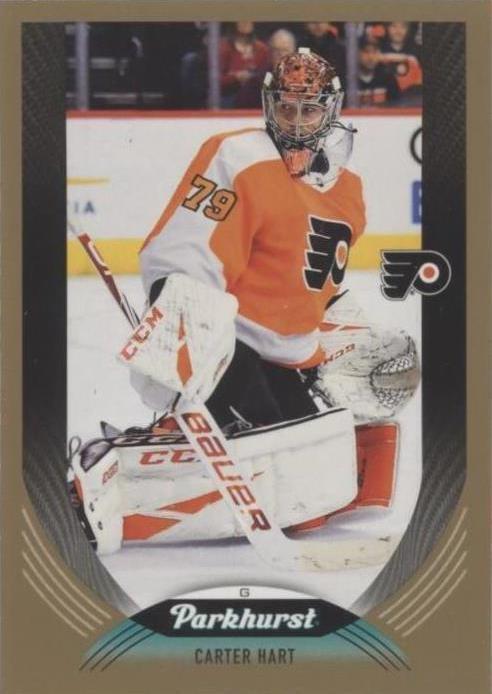 2020-21 Upper Deck Parkhurst - Carter Hart #259 Bronze Border for sale ...
