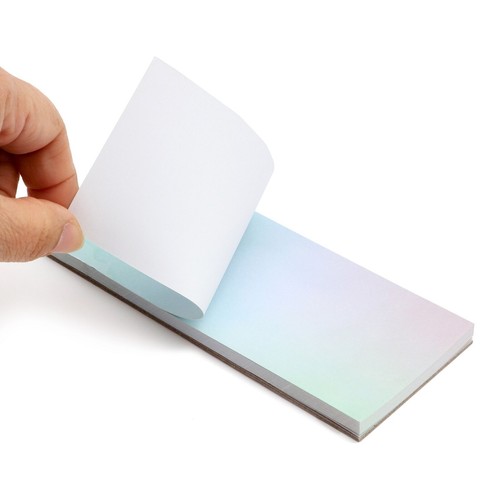 8 Pack To Do Pastel Sticky Notes Pad, Gradient Colors, 50 Sheets Each ...