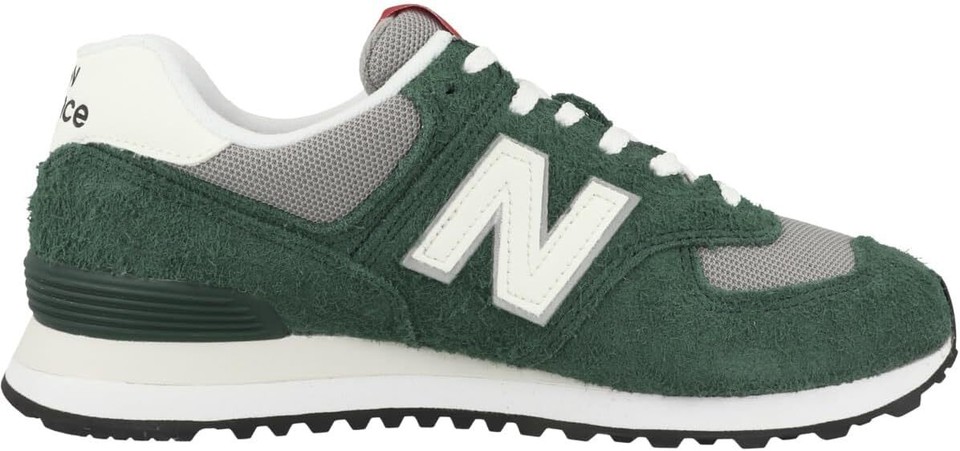 NEW BALANCE 574 CLASSICS GREEN WHITE SNEAKERS #U574GNH | eBay