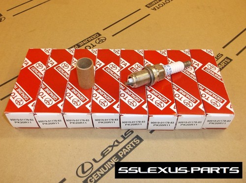 Lexus SC400 (1992-1997) OEM SPARK PLUG SET Qty (8) PK20R11 / 90919 ...