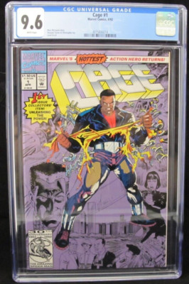 1992 Marvel Comics Cage #1 CGC 9.6 Near Mint + White Pages | eBay