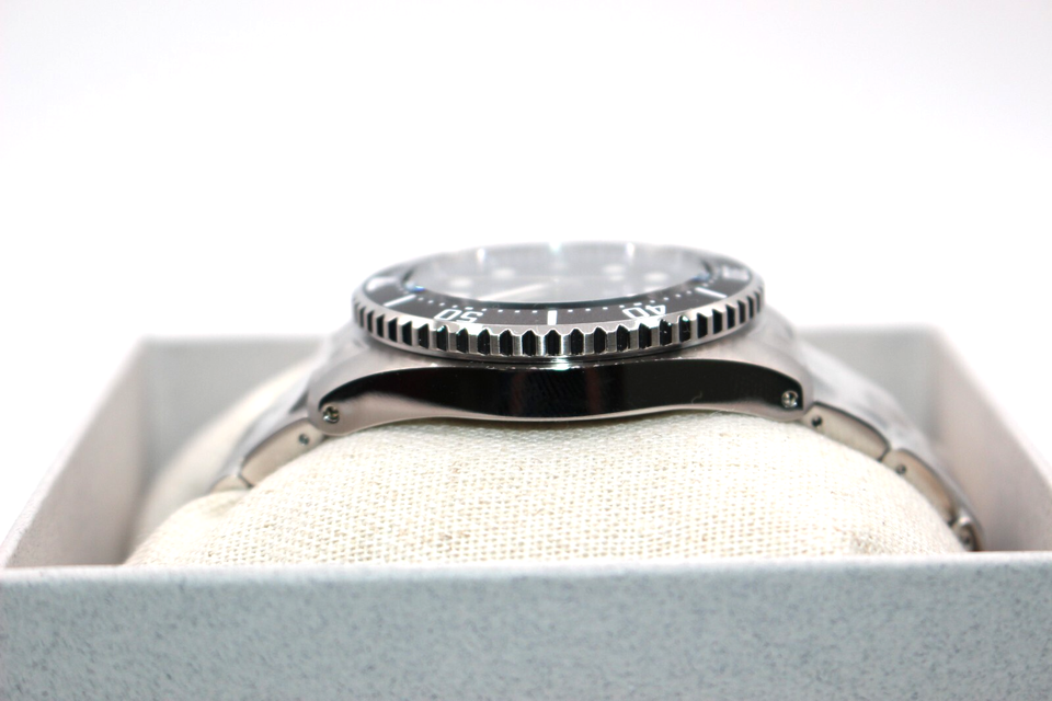 Seiko Prospex SBDJ063 Black Dial Diver Scuba Solar Stainless Watch New ...