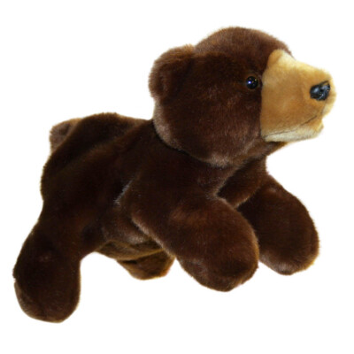 Brown Bear puppet grizzly Bears hand puppet full bodied puppet plush ...
