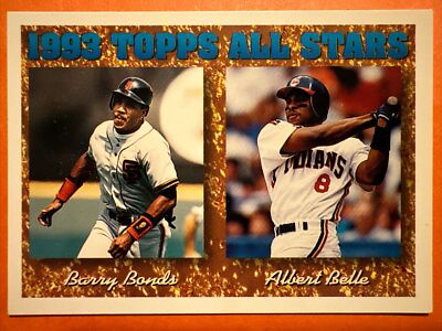 1994 Topps #390 Barry Bonds / Albert Belle Baseball Card | eBay