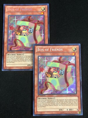 YUGIOH BOX OF FRIENDS NUMH-EN013 1ST SECRET X2 NM | eBay