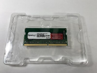 Synology 4gb Ddr4 Memory Module - 2666 Mhz Clock Speed - 4gb ...