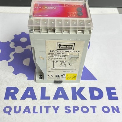 TE CONNECTIVITY CROMPTON INSTRUMENTS 253-TALW | eBay