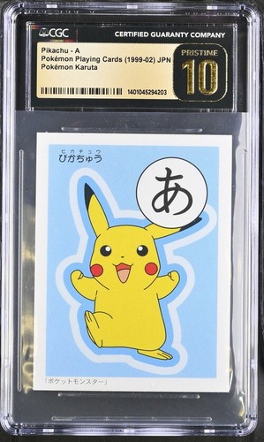 Pokémon 1999-02 Neo Destiny Karuta Pikachu CGC Pristine 10 Pop2! | eBay