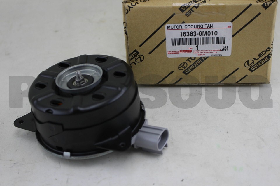 163630M010 Genuine Toyota MOTOR, COOLING FAN 16363-0M010 | eBay