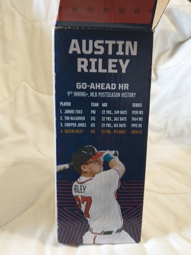 Austin Riley Bobblehead Coca Cola, New in box, Atl. Braves 2021 World ...