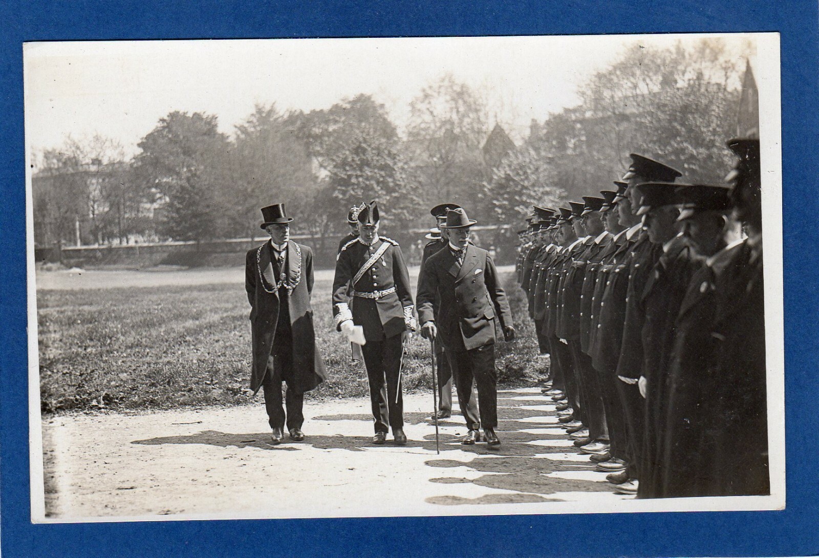 Leonard Dunning & Lord Mayor inspecting Bristol Police Special ...
