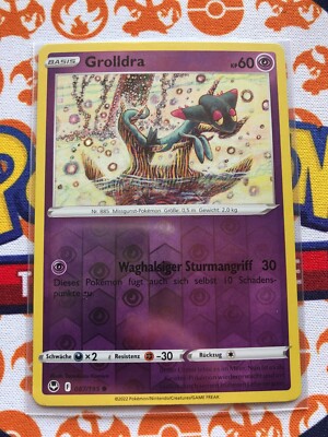 Grolldra 087/195 SIT Reverse Holo Silberne Sturmwinde Pokemon | eBay.de