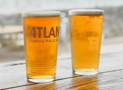Set of 2 x Sharp's Atlantic Pale Ale Pint Glasses 20oz Brand New CE ...