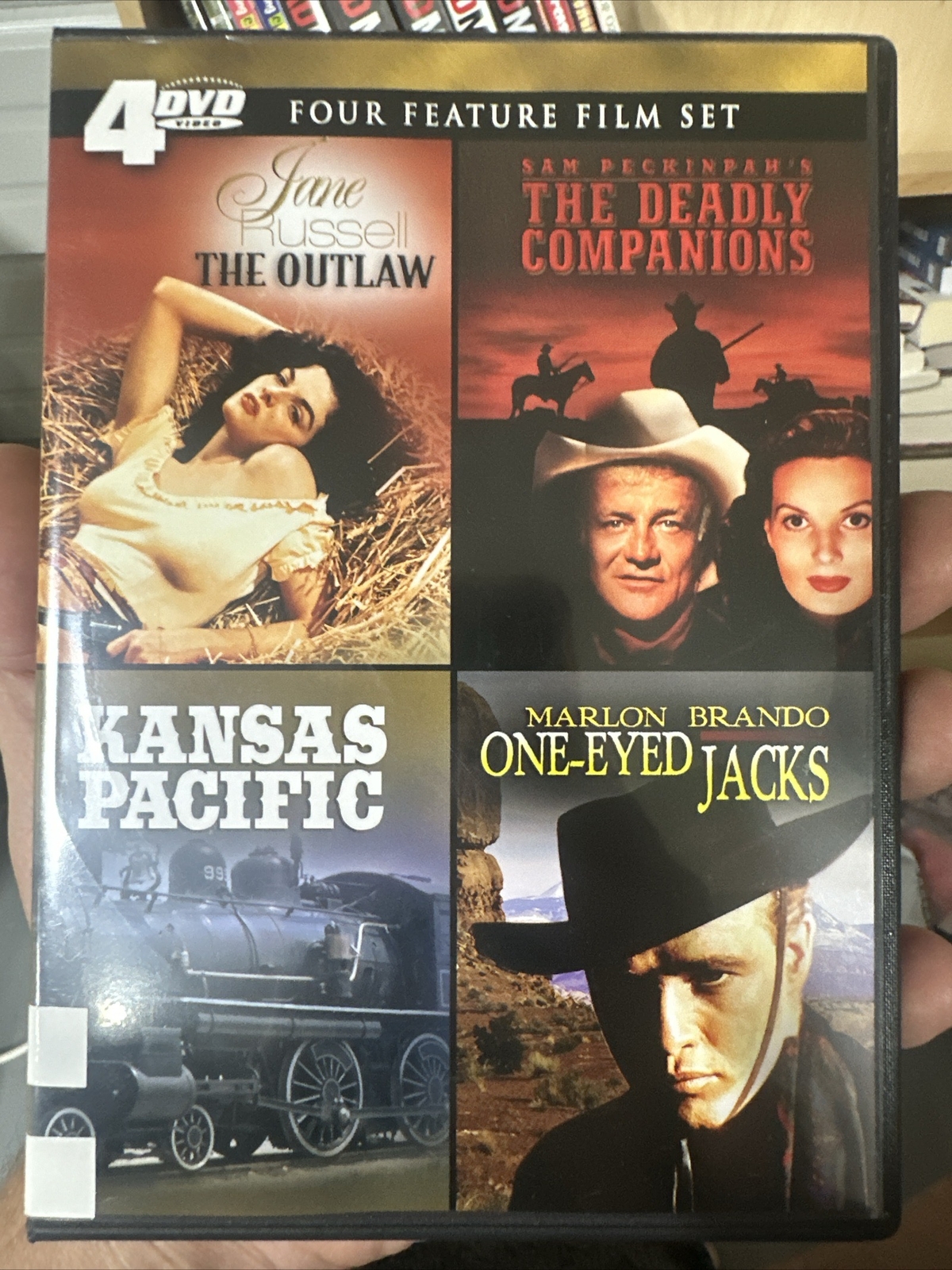 Classic Westerns - Four Features Film Set (DVD, 2008, 4-Disc Set ...