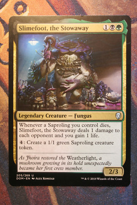 Slimefoot, the Stowaway Magic MTG VO NM | eBay