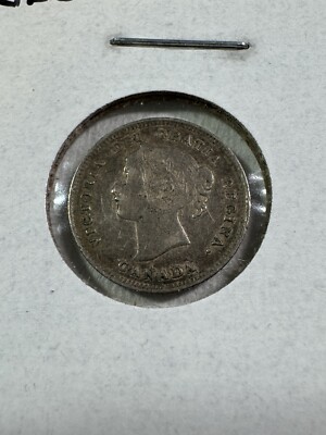 1893 Canada 5 Cents Small Silver Coin | eBay
