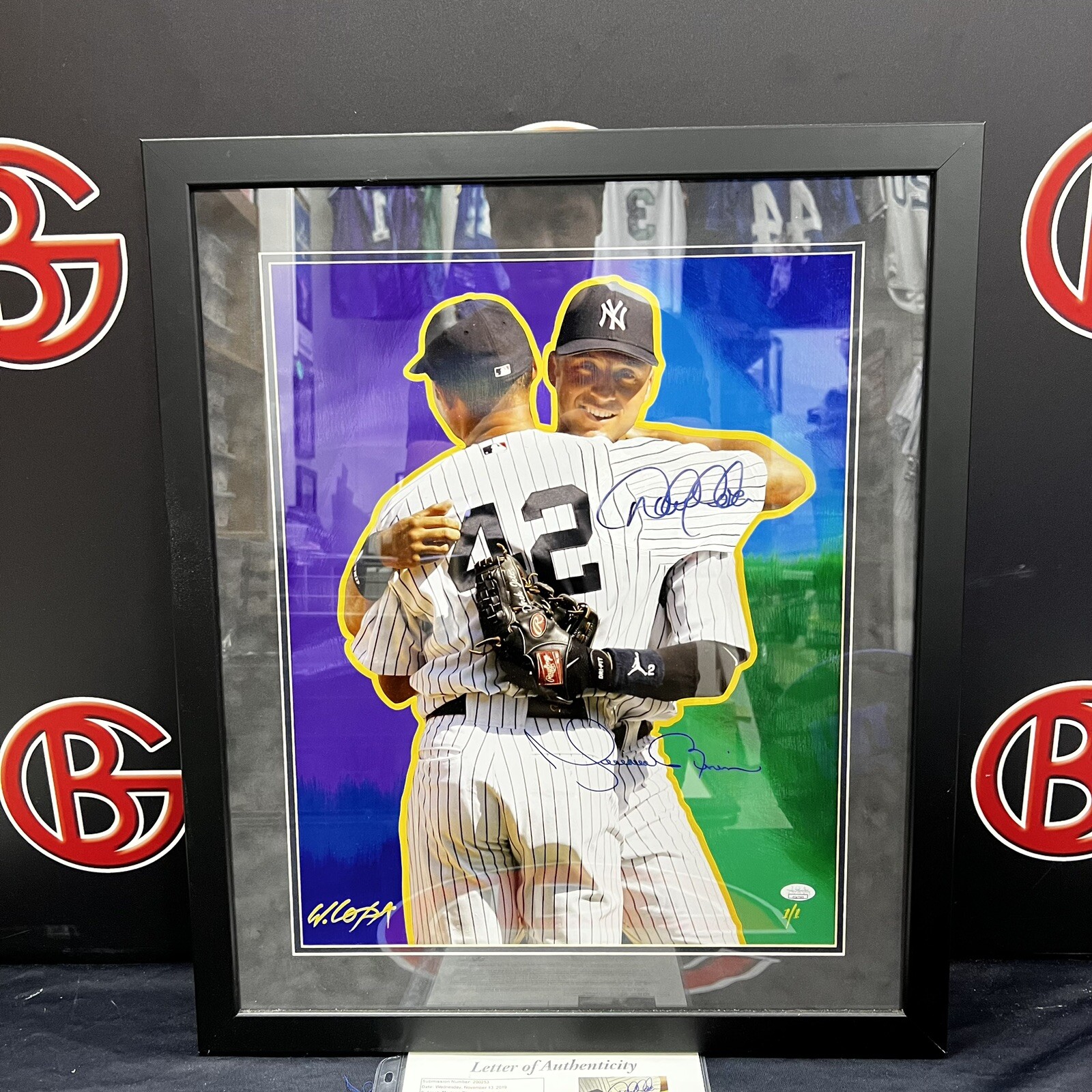 Derek Jeter | Autographed Baseball Memorabilia & MLB Merchandise