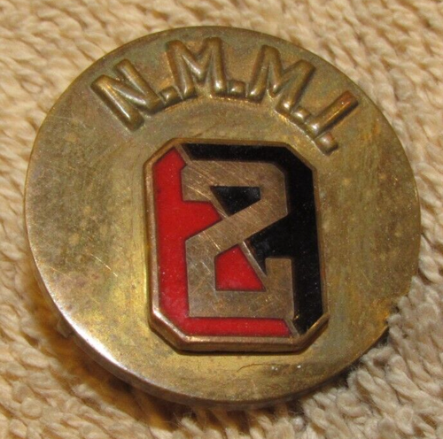 Vintage NMMI New Mexico Military Institute Collar Disc Pin - NM Army | eBay