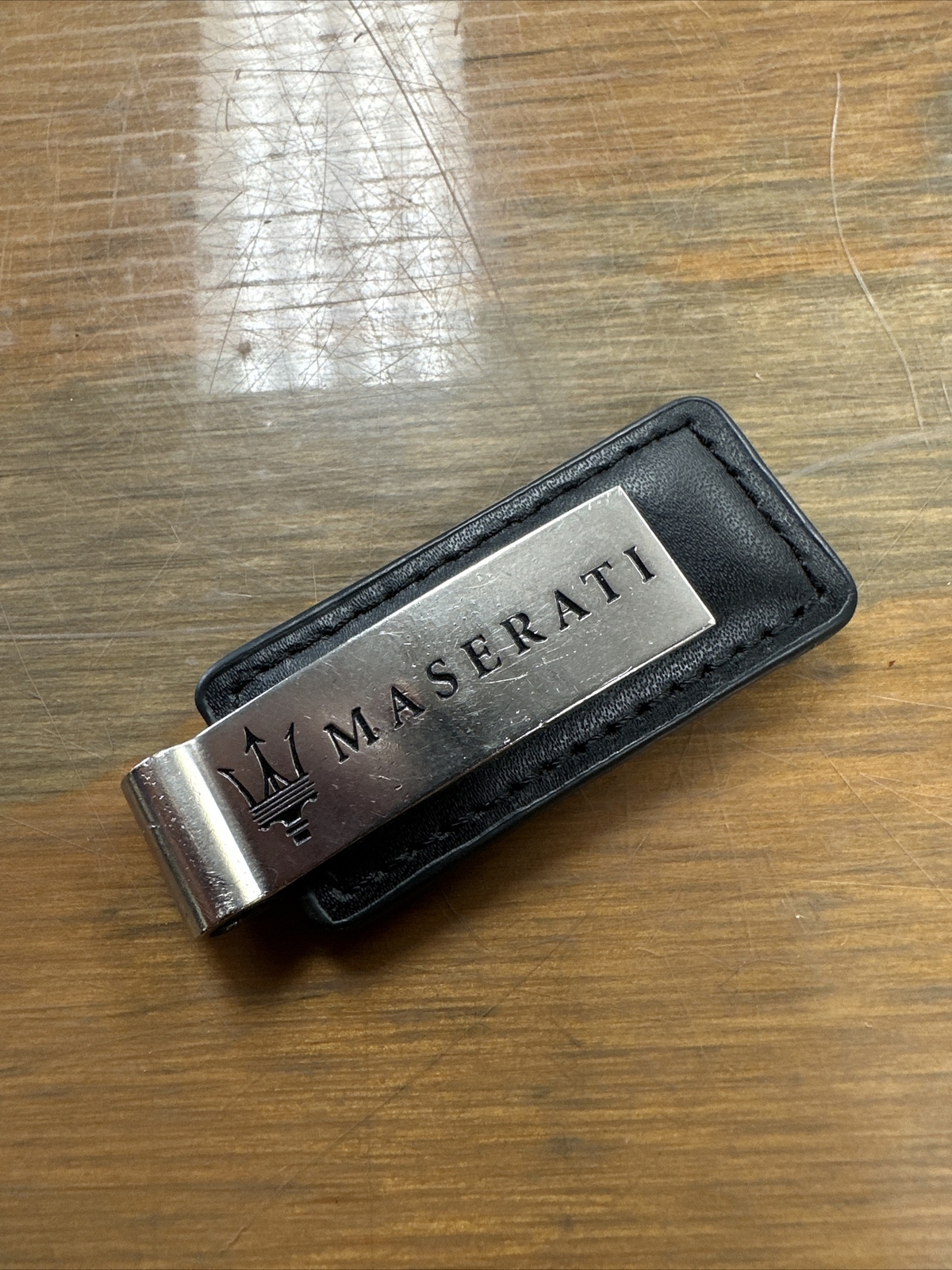 Maserati Key Fob Leather Metal Criswell | eBay